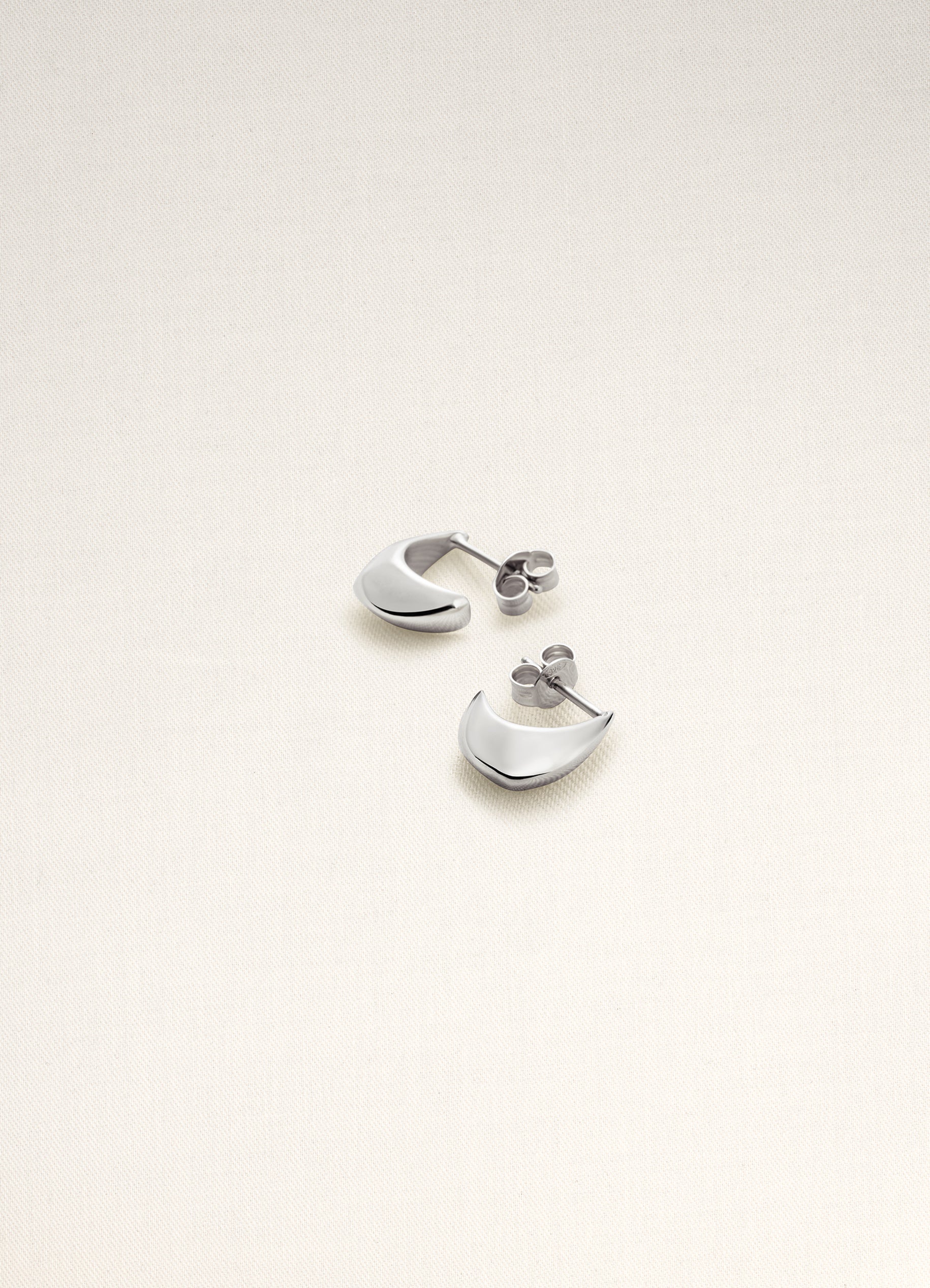 SILVER Micro drop earrings | LEMAIRE
